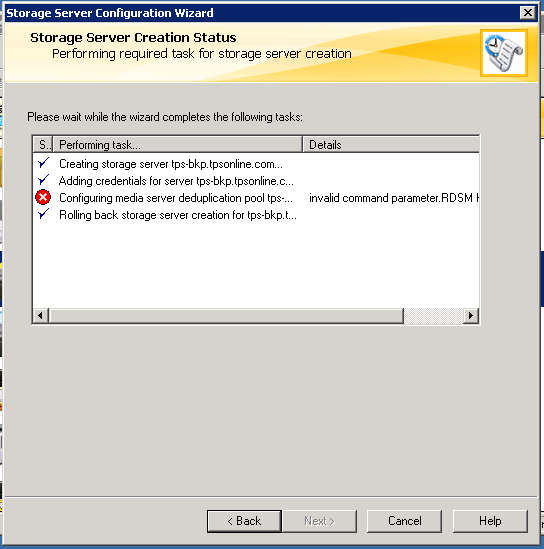 Invalid Command Parameter Vox